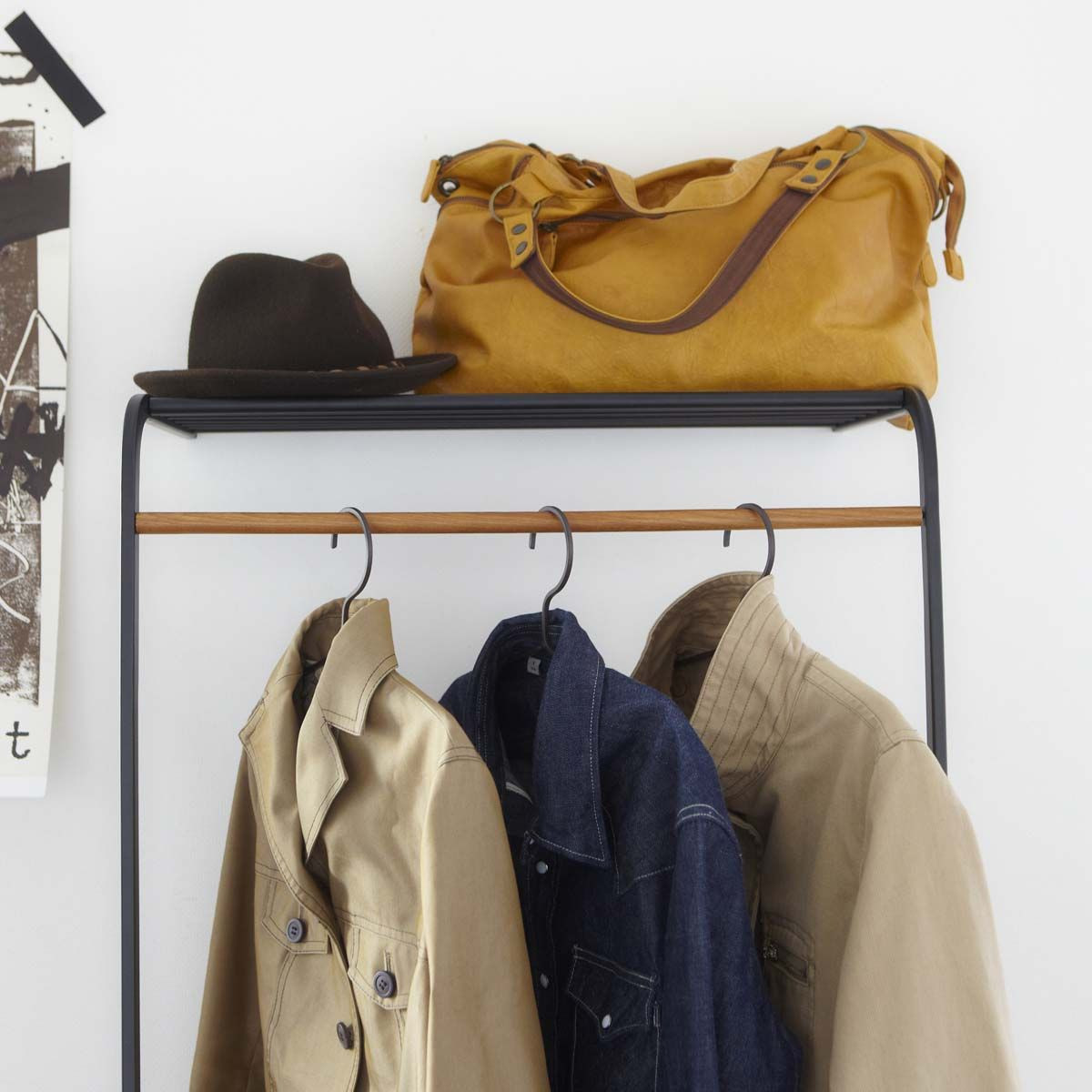 Penderie murale design - 160x60x46