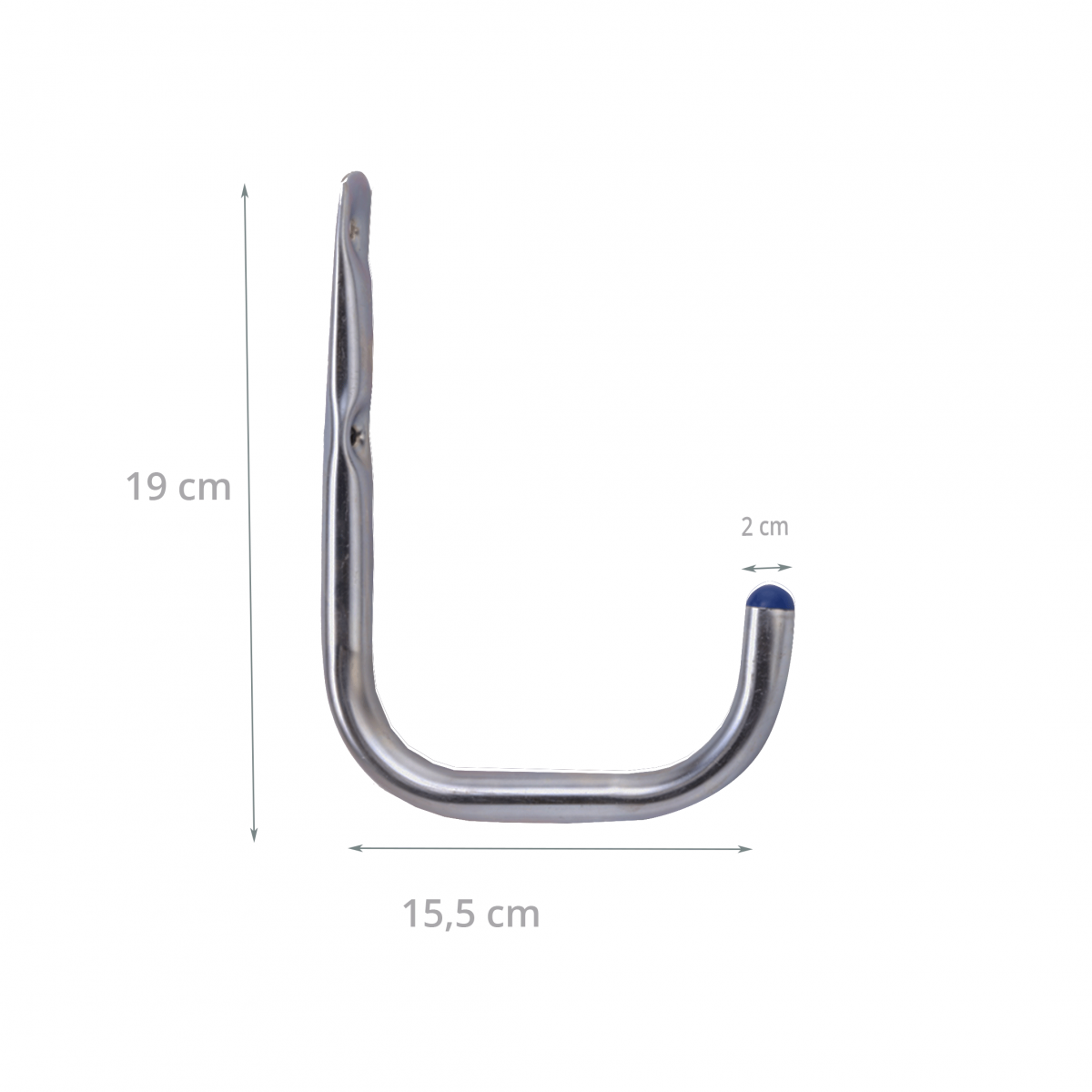 Crochet mural antirouille - Rangement garage